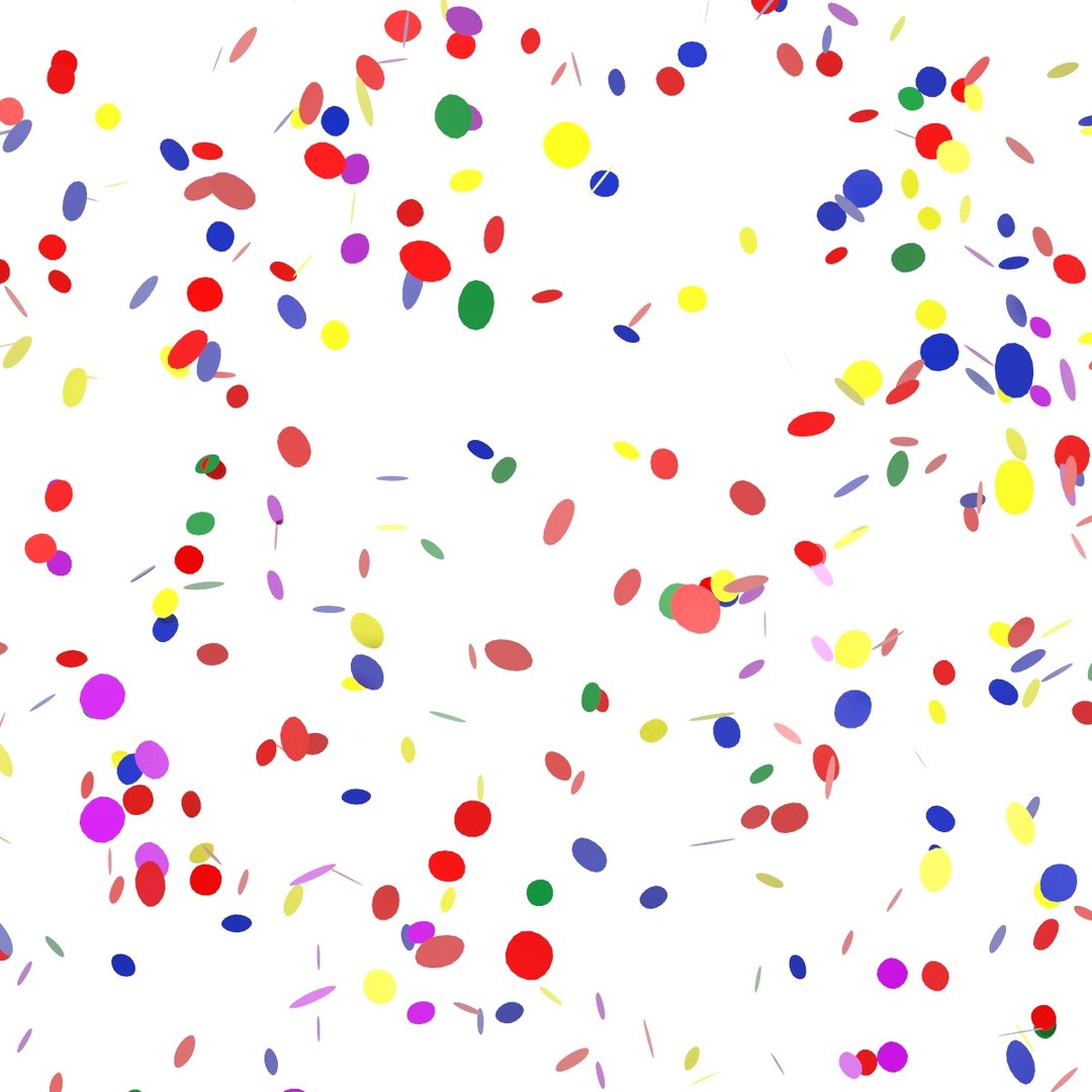 3D Confetti Set - TurboSquid 2093905
