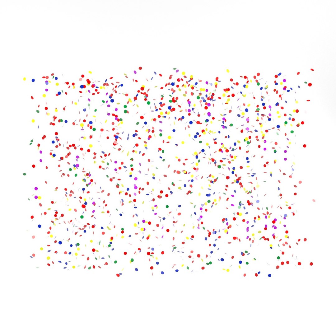 3D Confetti Set - TurboSquid 2093905