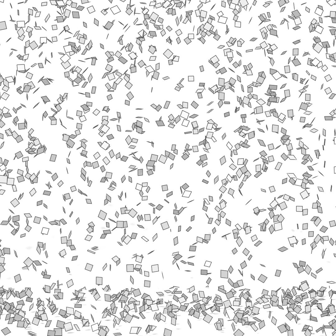 3D Confetti Set - TurboSquid 2093905