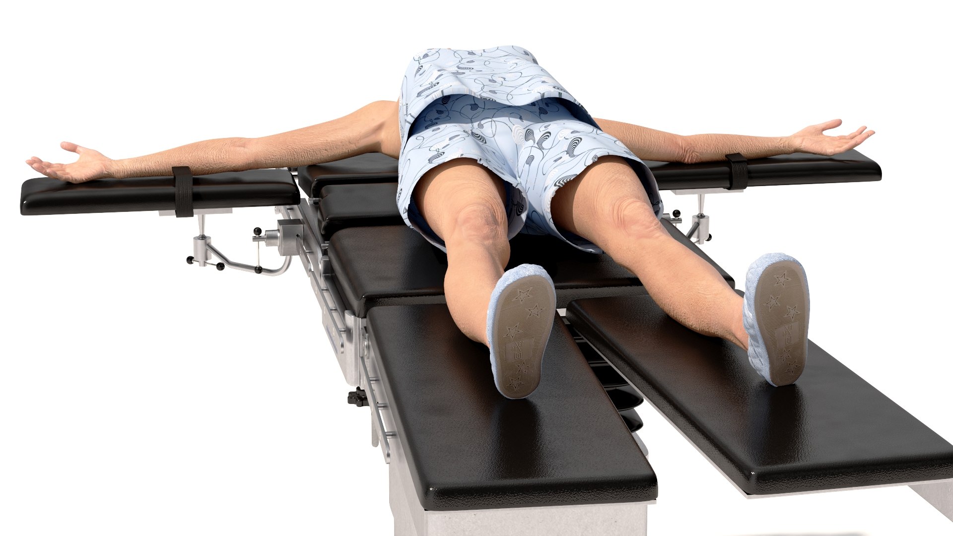 3D Woman On Operating Table Model - TurboSquid 2303822