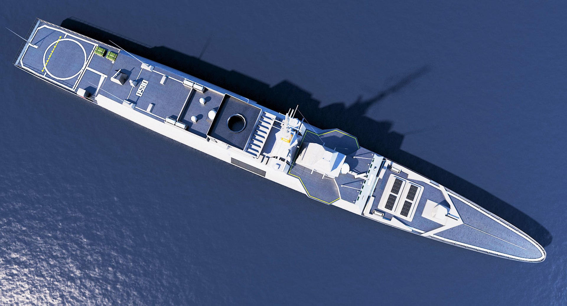 European Mission Frigate 3D Model - TurboSquid 1423826