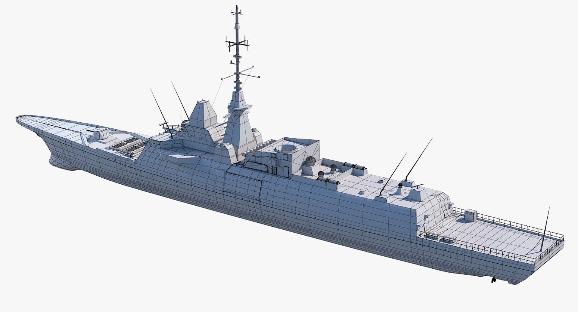 European Mission Frigate 3D Model - TurboSquid 1423826