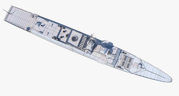 European mission frigate 3D model - TurboSquid 1423826