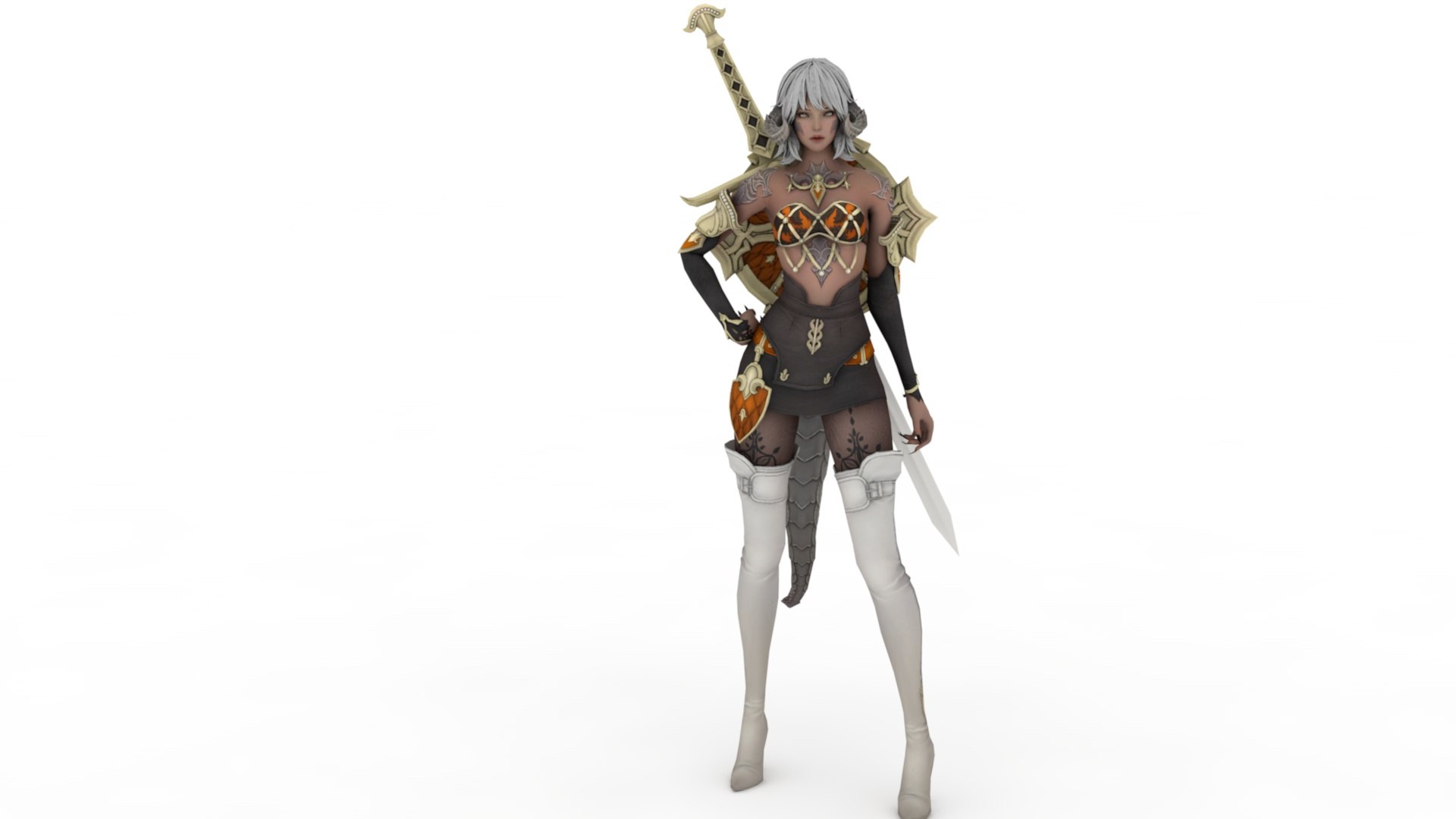 3D Wood Elf Anim Rig Fictional Character Model - TurboSquid 1814754