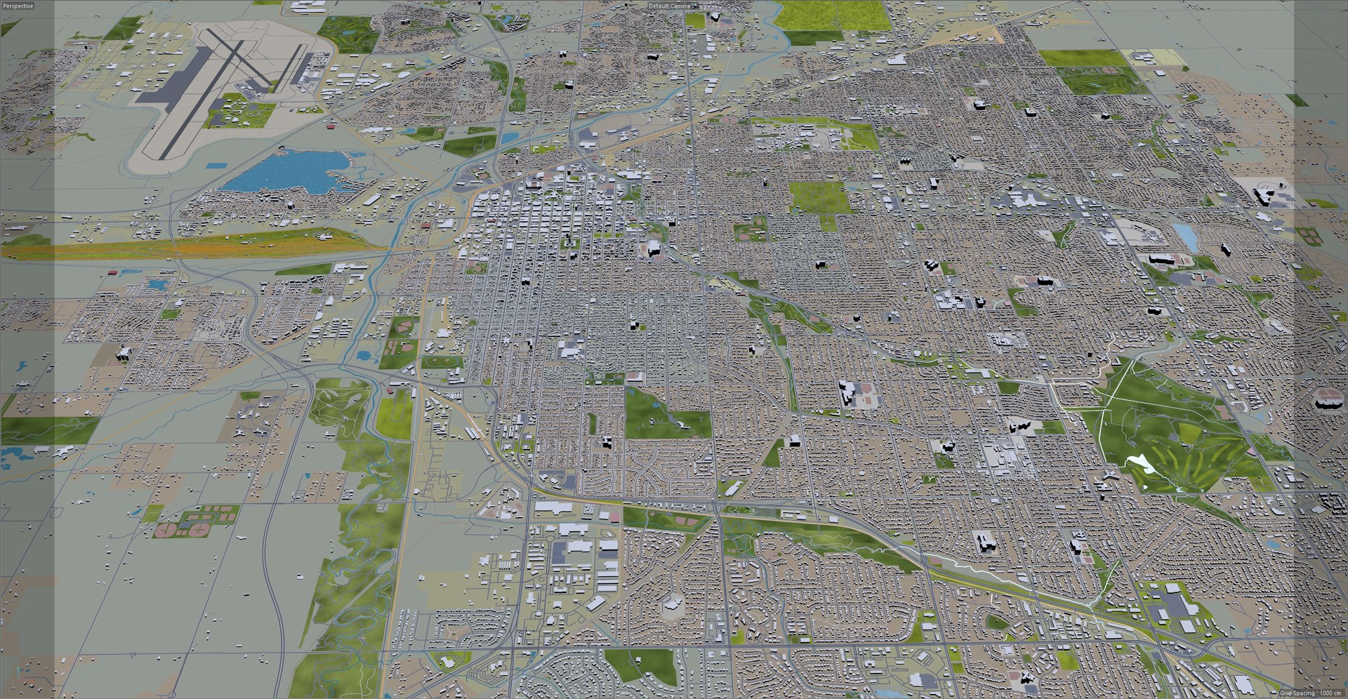 3D Lincoln Nebraska USA - TurboSquid 1720409