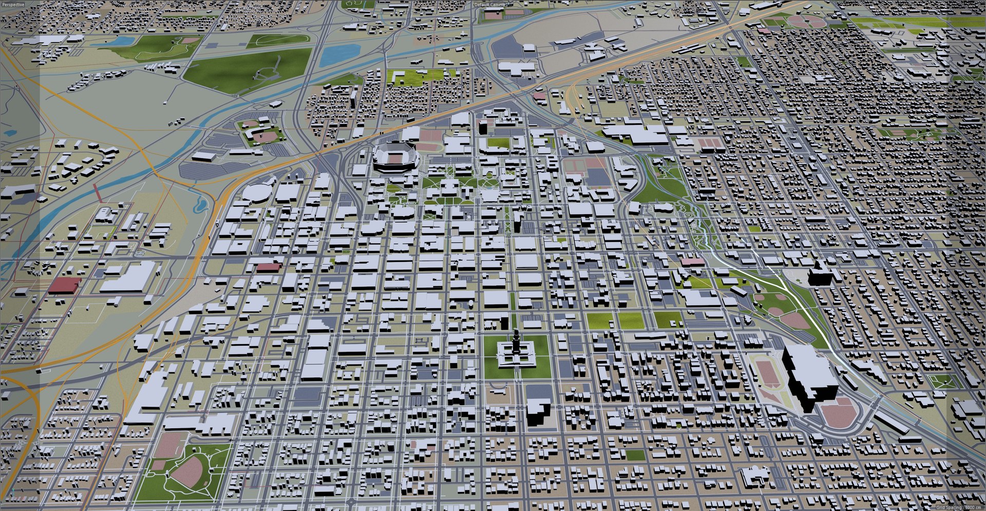 3D Lincoln Nebraska USA - TurboSquid 1720409