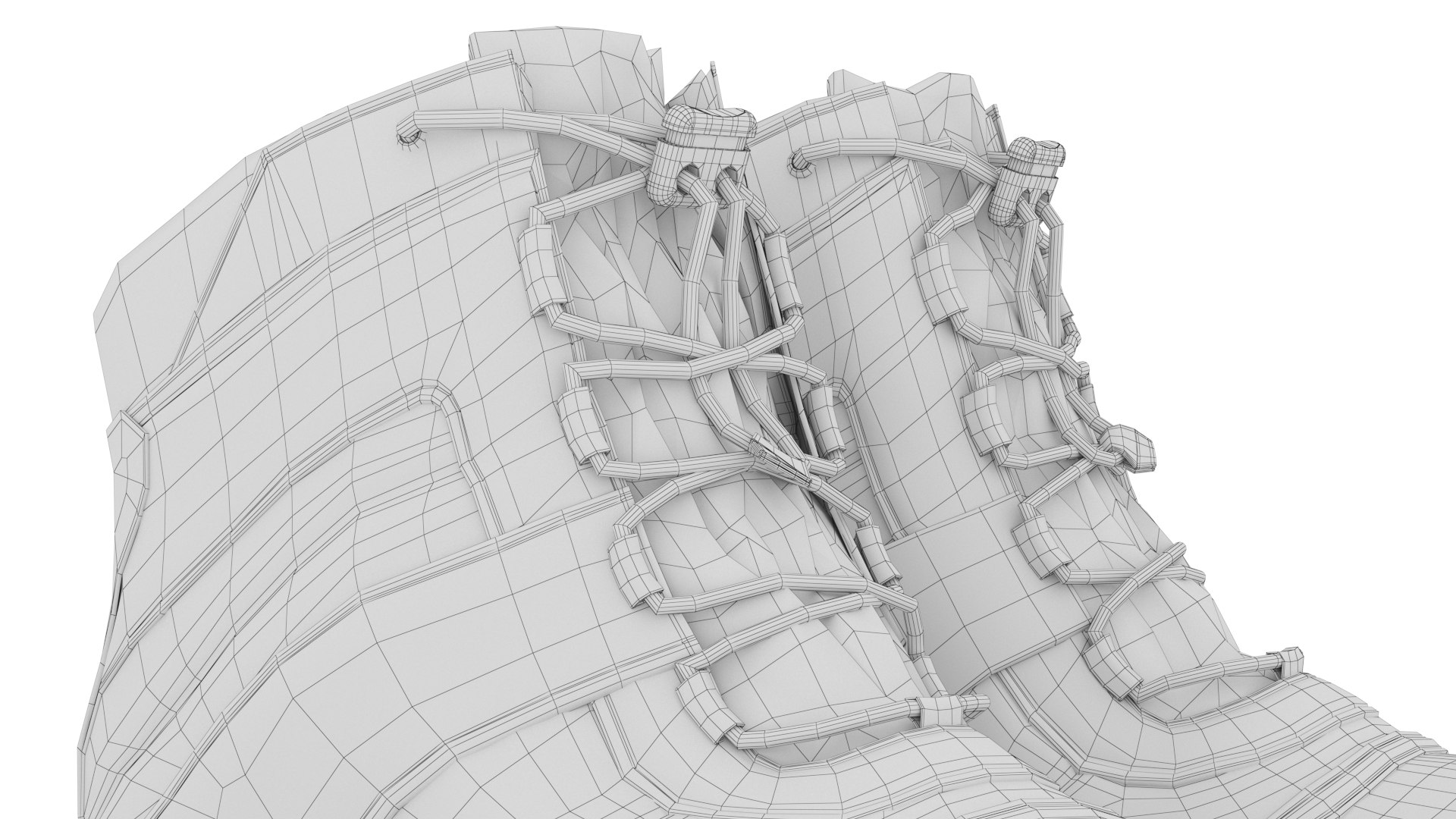 Realistic Boot 3D Model - TurboSquid 1200186