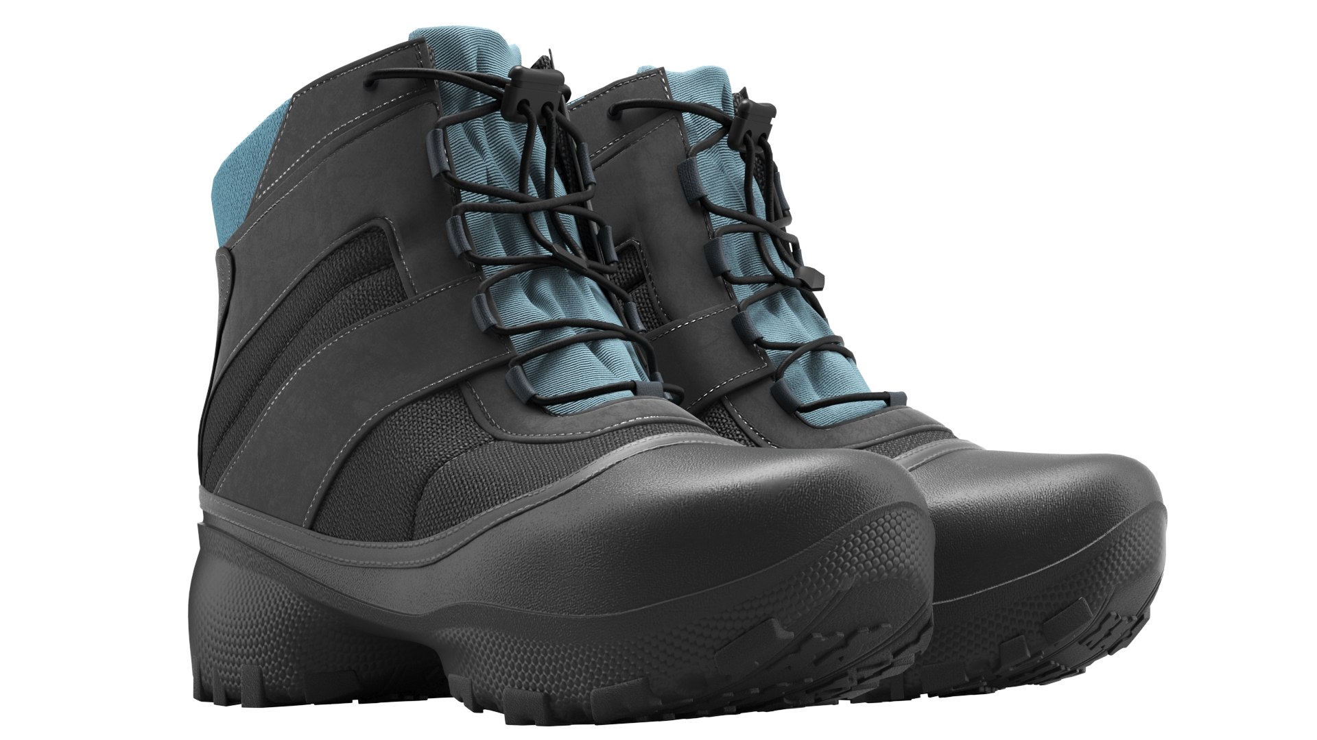 Realistic Boot 3D Model - TurboSquid 1200186