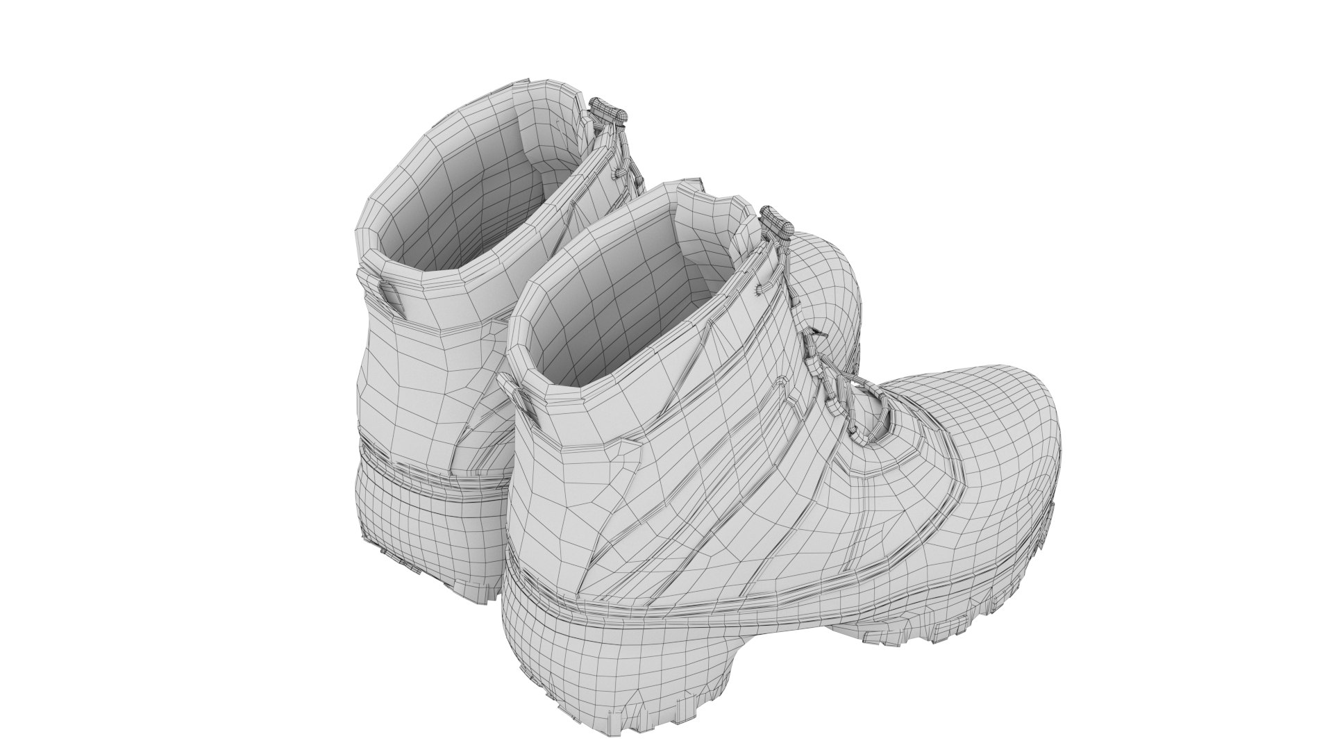 Realistic Boot 3D Model - TurboSquid 1200186