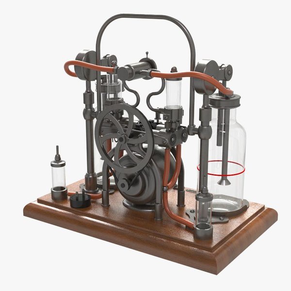 Antique embalming pump 3D model - TurboSquid 1415594