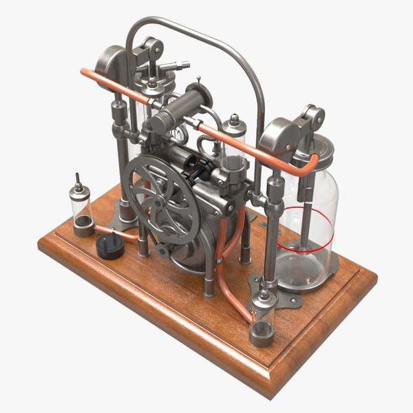 Antique embalming pump 3D model - TurboSquid 1415594