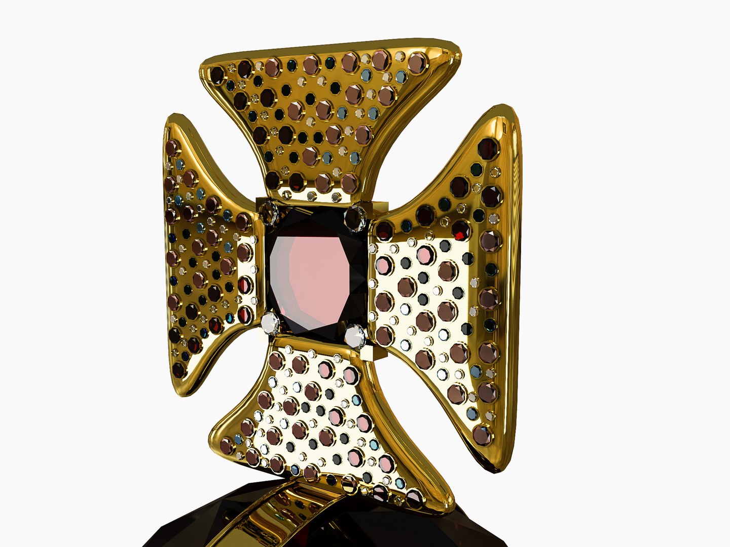 Queen S Sceptre 3d Model