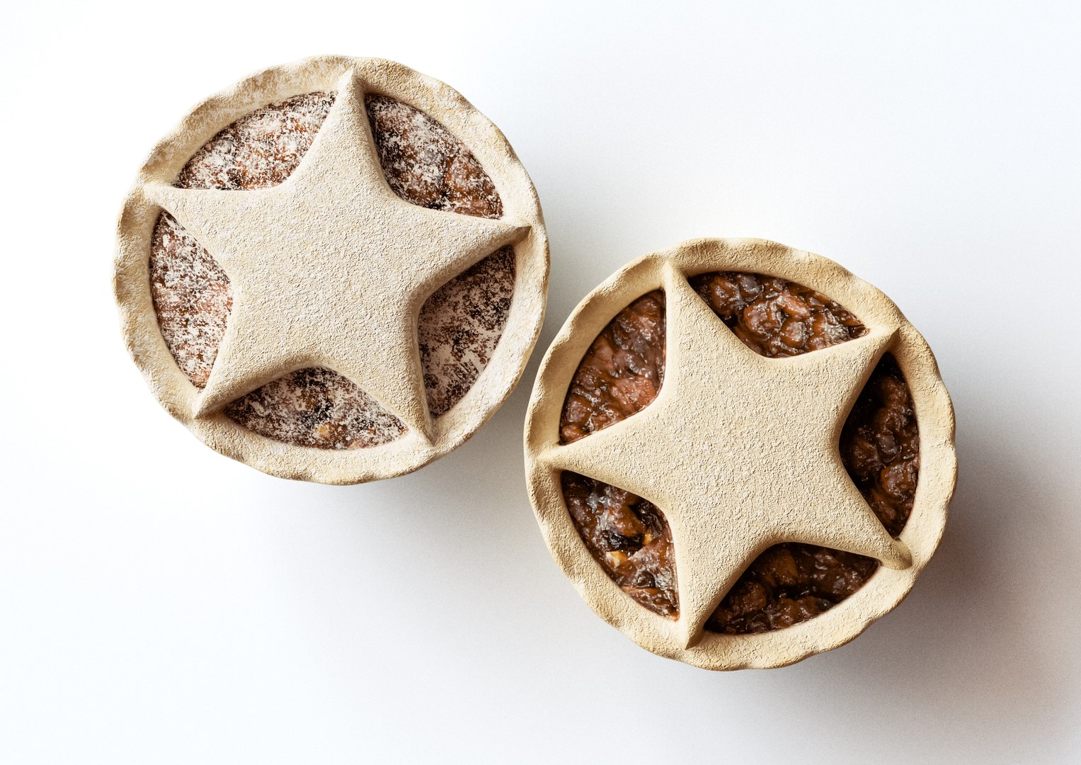 3D Model Christmas Mince Pie - TurboSquid 2290458