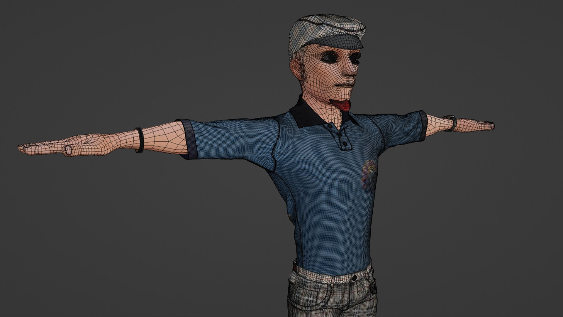 3D Cartoon Toon 3D Rigged Man-Tonny Character Model - TurboSquid 2259580