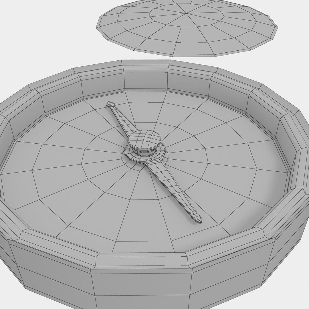 3d Model Compass