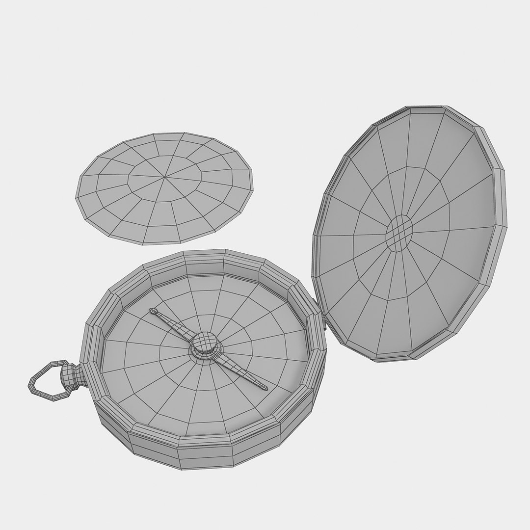 3d Model Compass