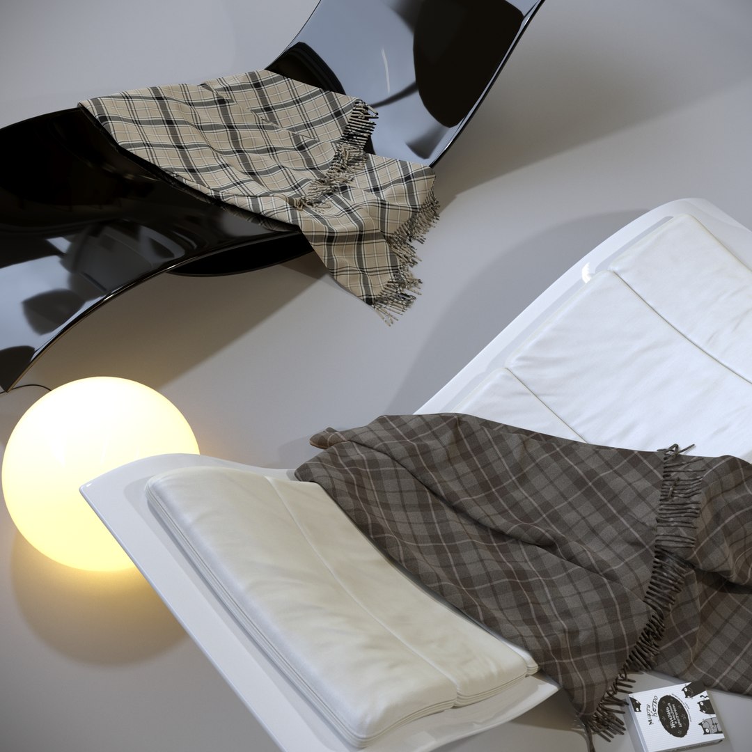 3D Eli Fly Chaise Longue Model - TurboSquid 1165944