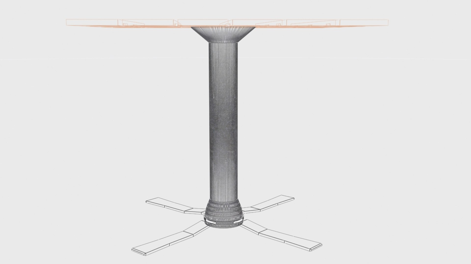 3d Table Model