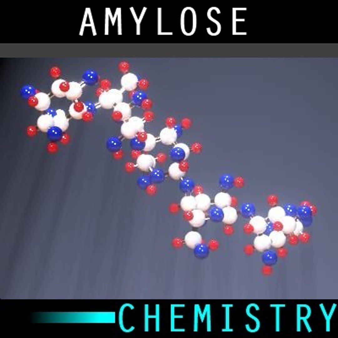 3d Molecule Amylose