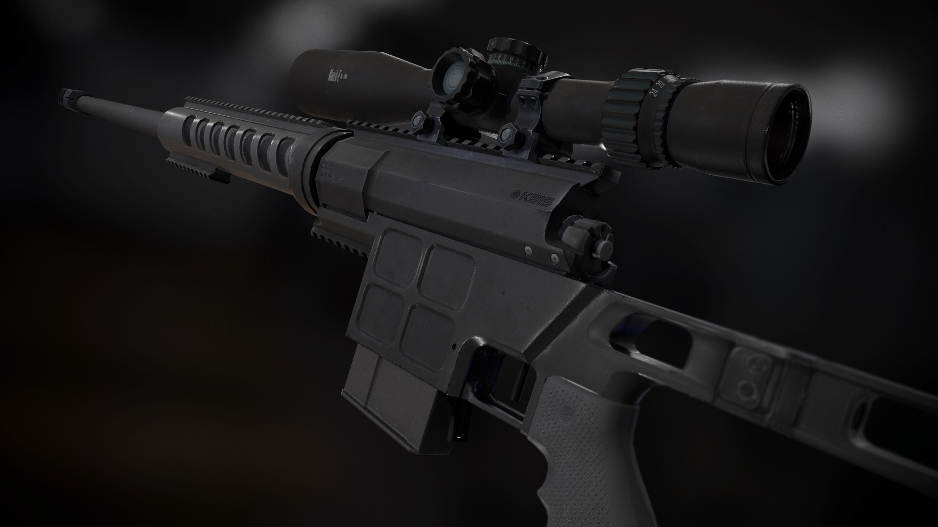 3D Dvl-10 M2 Tactical Model - TurboSquid 1428330