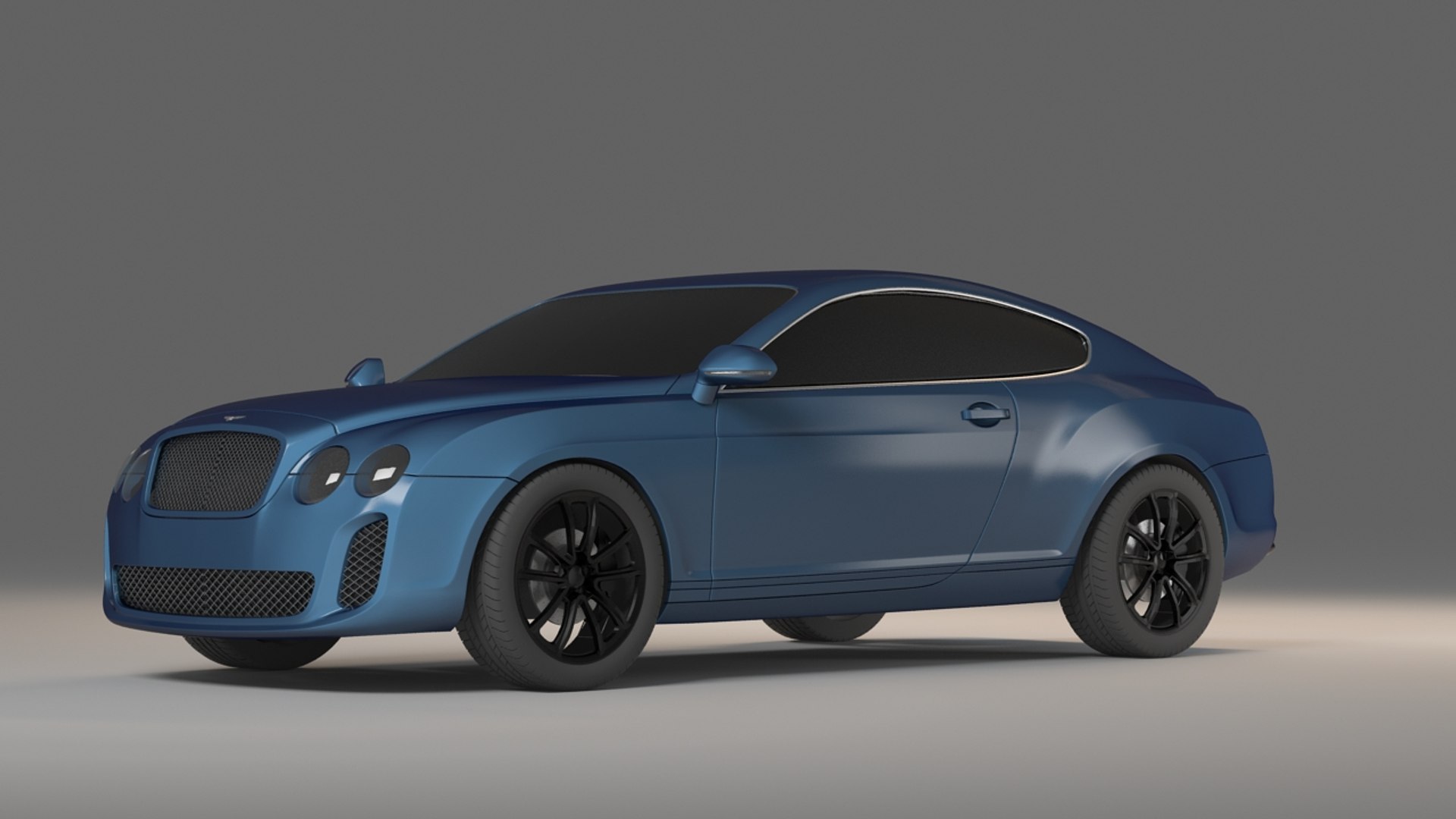 3D Bentley Continental Gt Model - TurboSquid 1336787