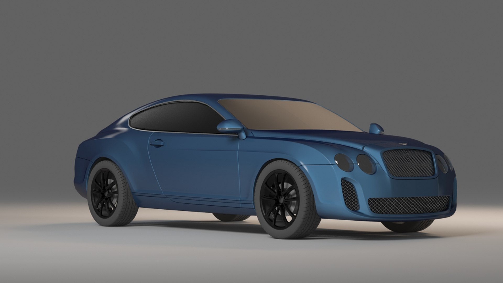 3D Bentley Continental Gt Model - TurboSquid 1336787