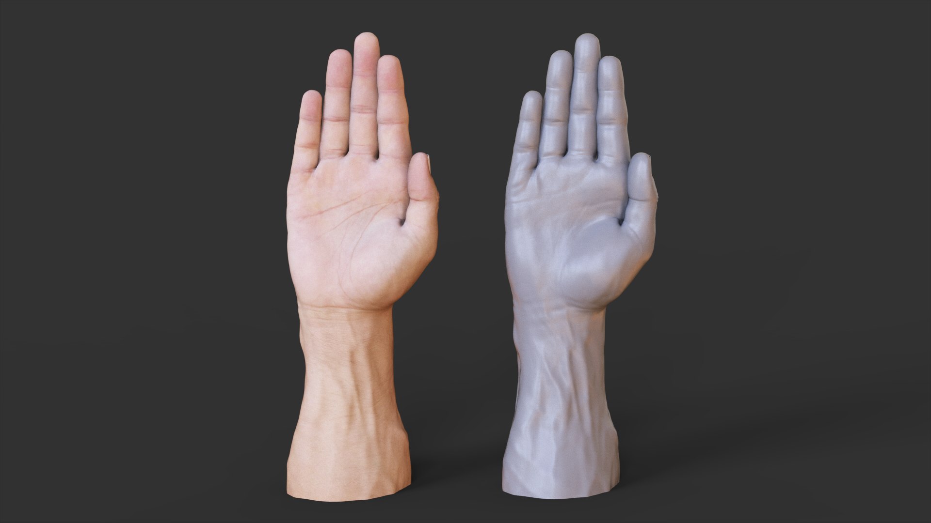 Male Hand Pose 26 3D - TurboSquid 2435073