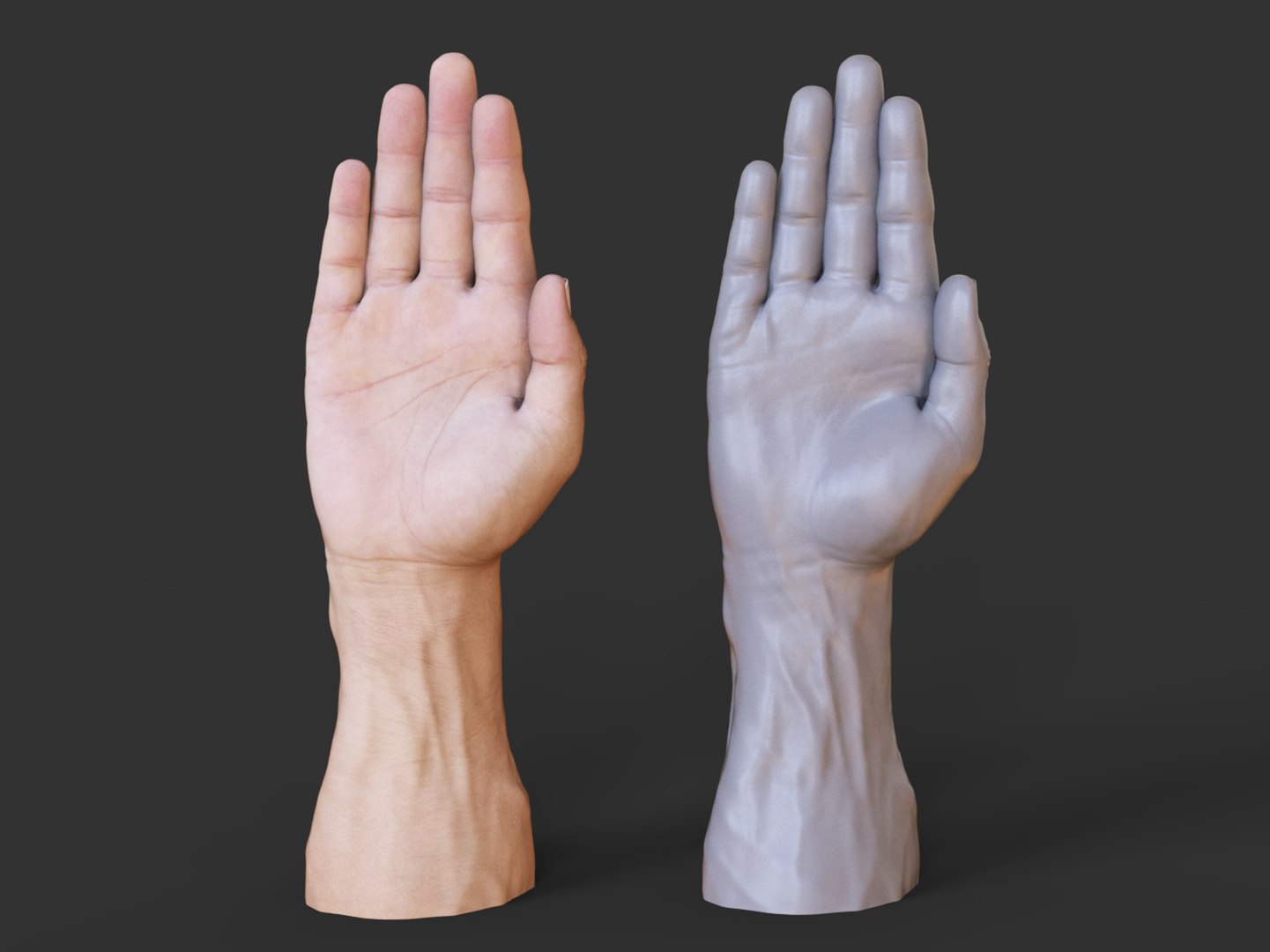 Male Hand Pose 26 3D - TurboSquid 2435073