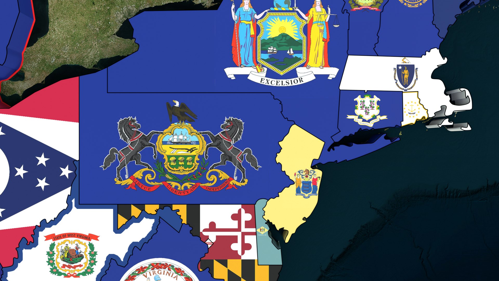 3D United States North America Model - TurboSquid 1944029