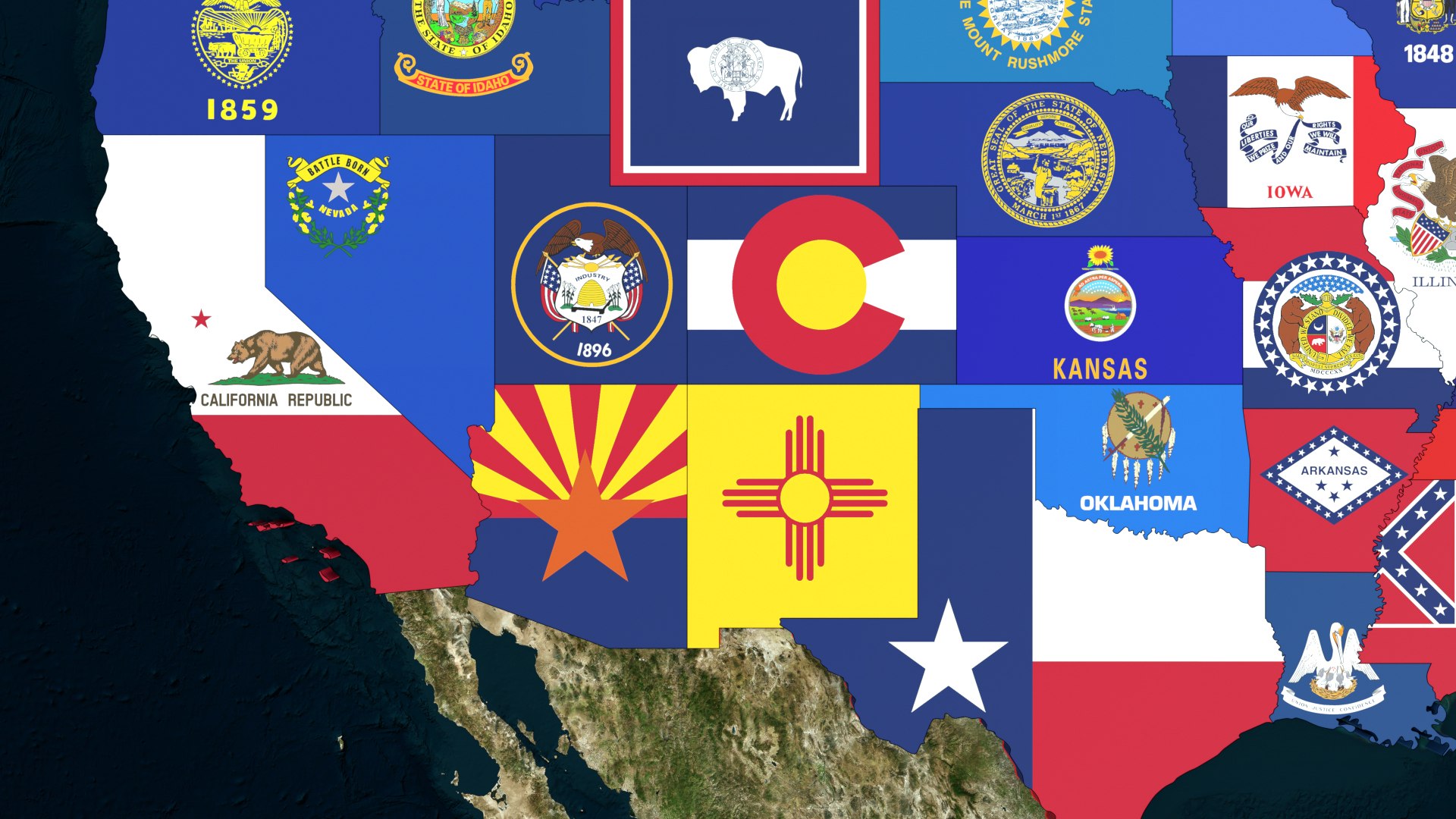 3D United States North America Model - TurboSquid 1944029