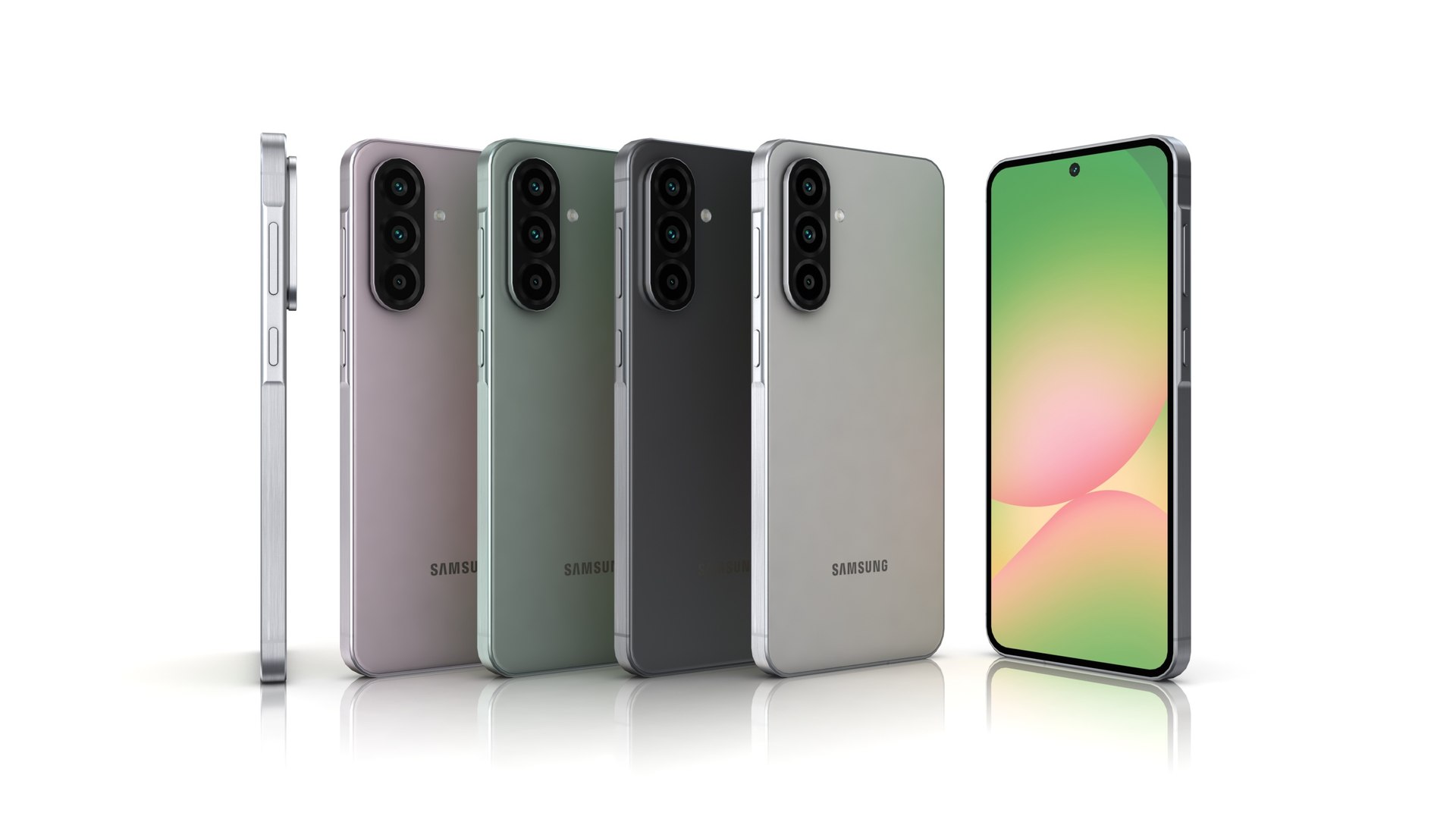 Samsung Galaxy A56 5G All Color 3D Model - TurboSquid 2374014