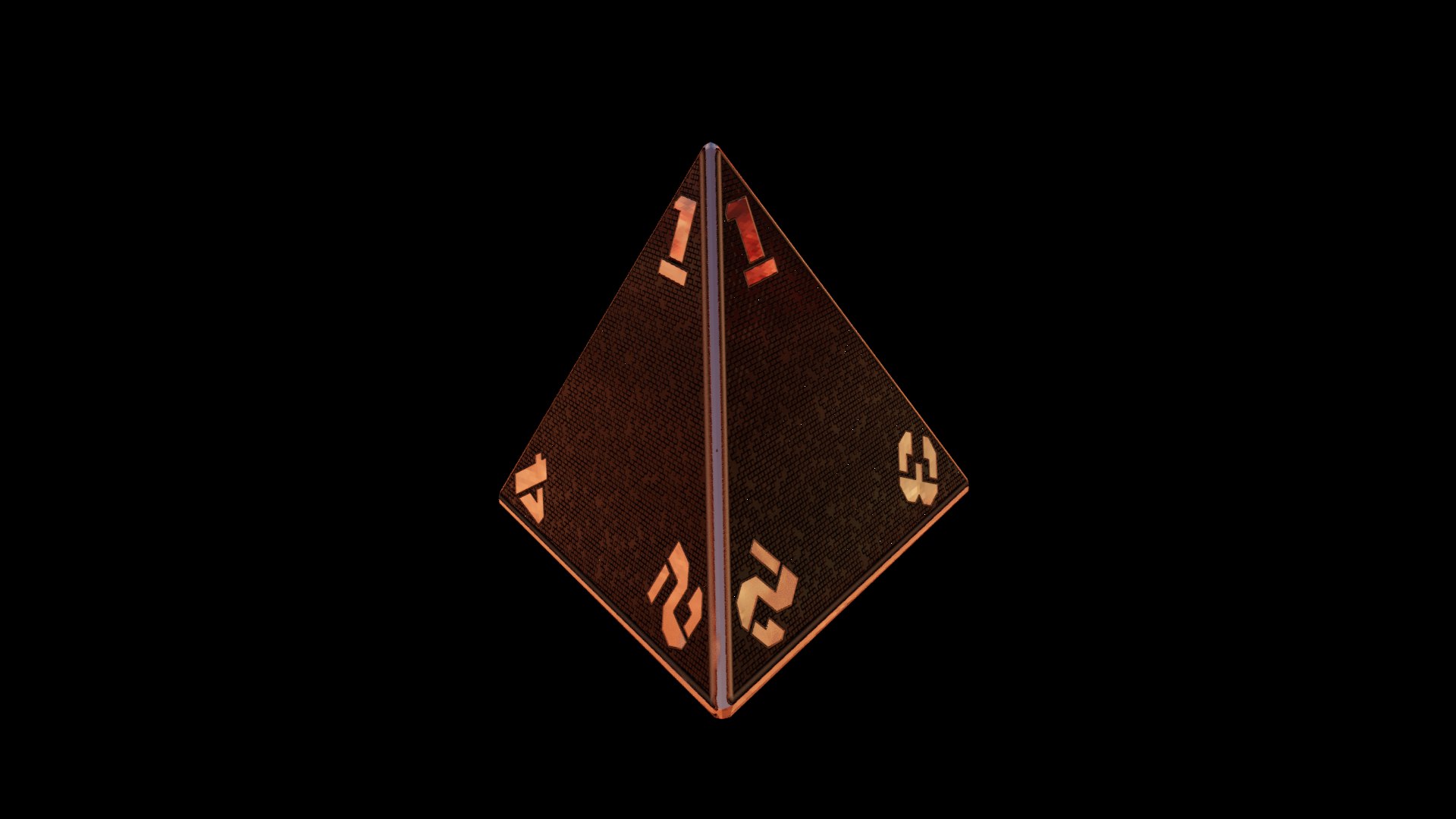 3D Copper D4 Model - TurboSquid 2153124