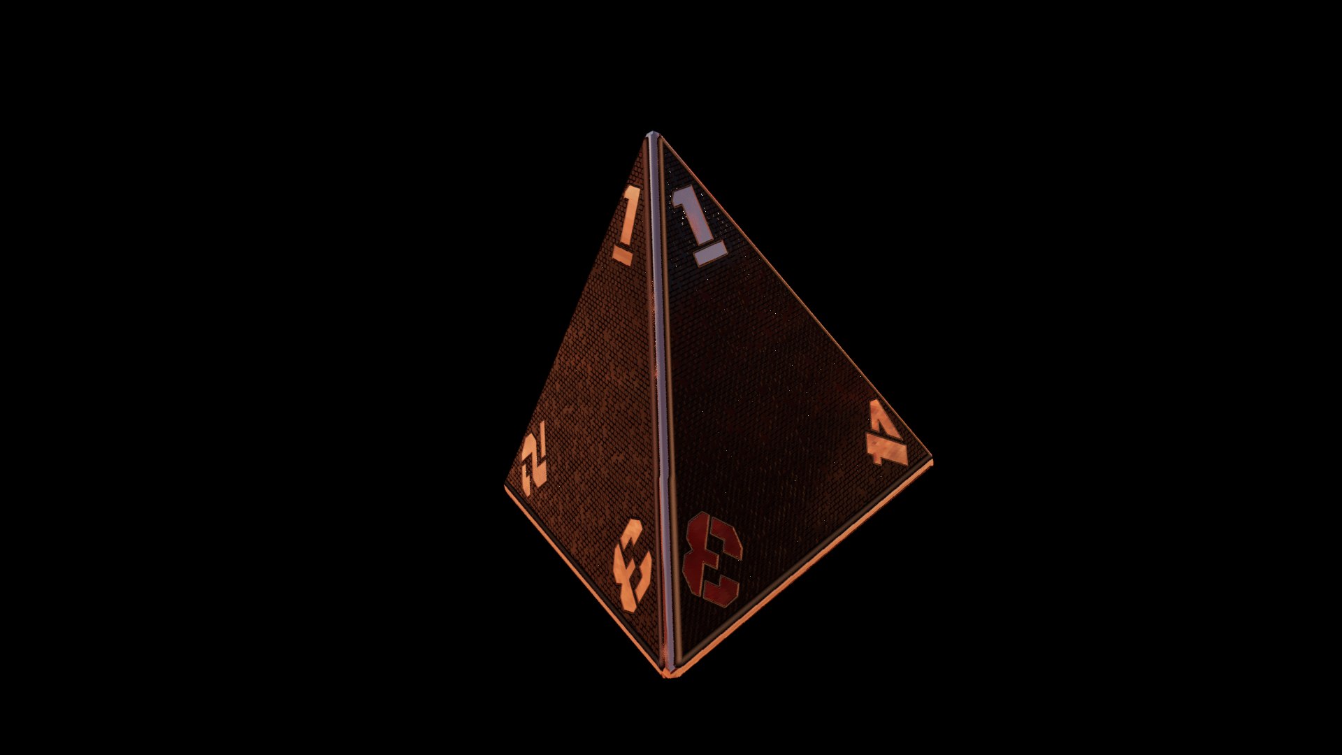 3D Copper D4 Model - TurboSquid 2153124