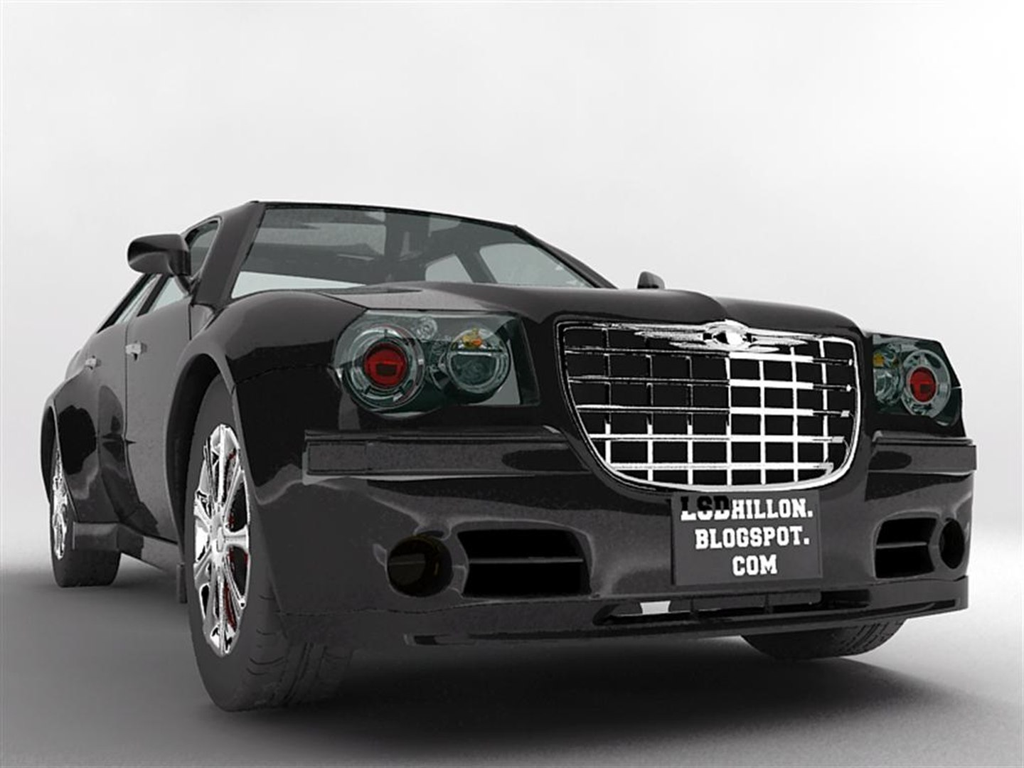 Chrysler 300c Car 3d Model