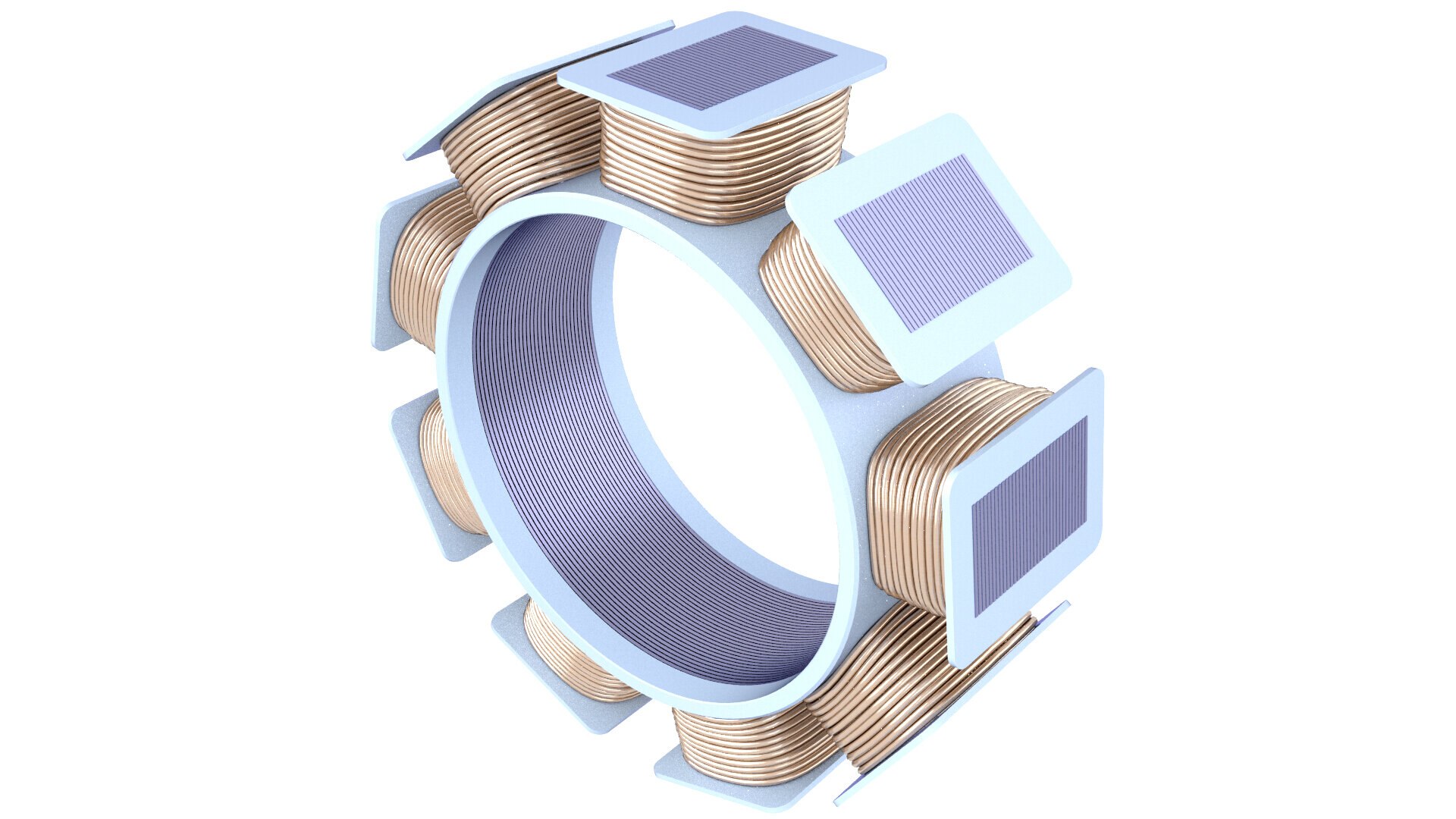 2 Brushless Electric Motor Stators SET V5 3D - TurboSquid 2401473