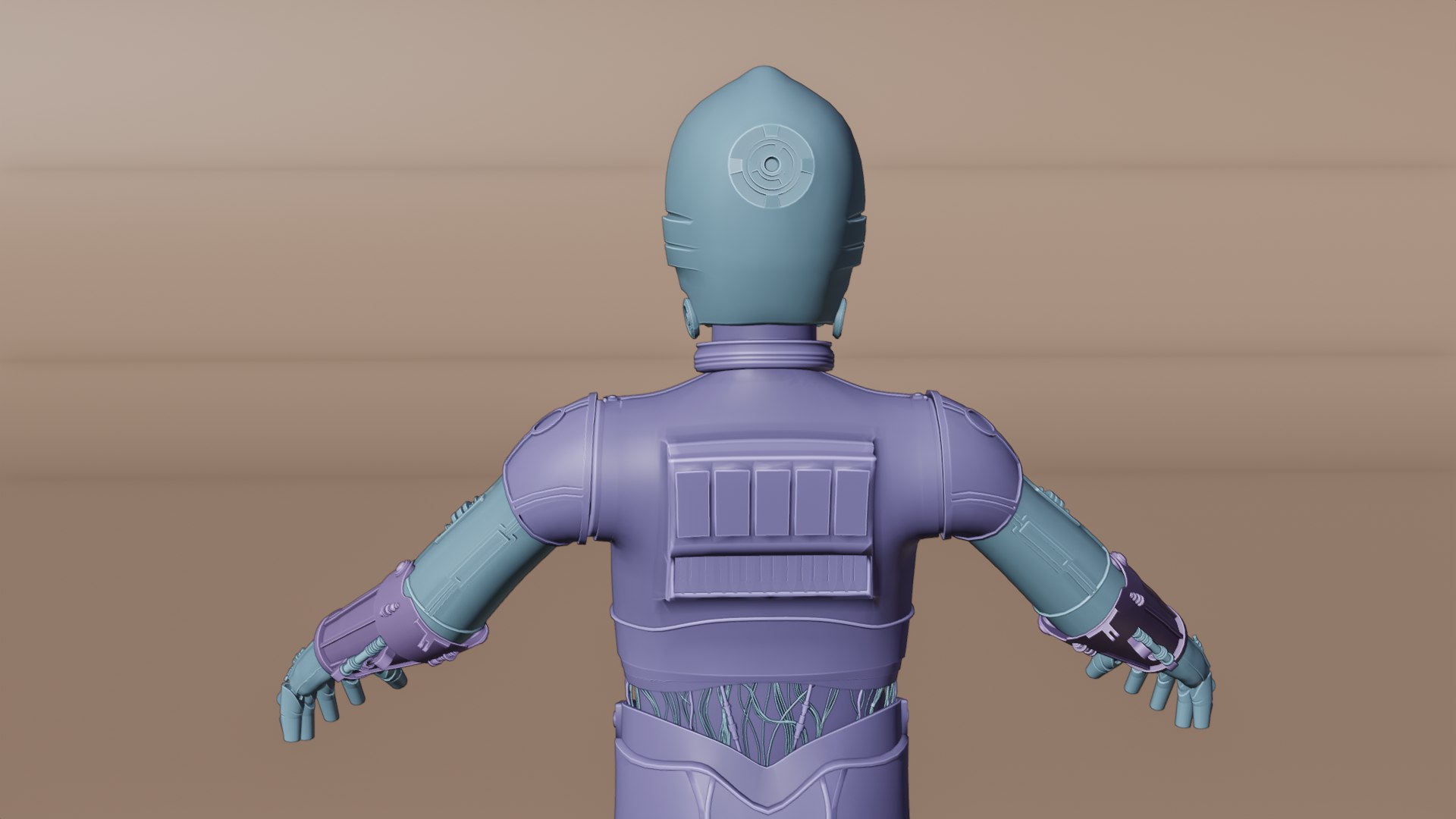 C-3PO Star Wars Character 3D Model - TurboSquid 2144747