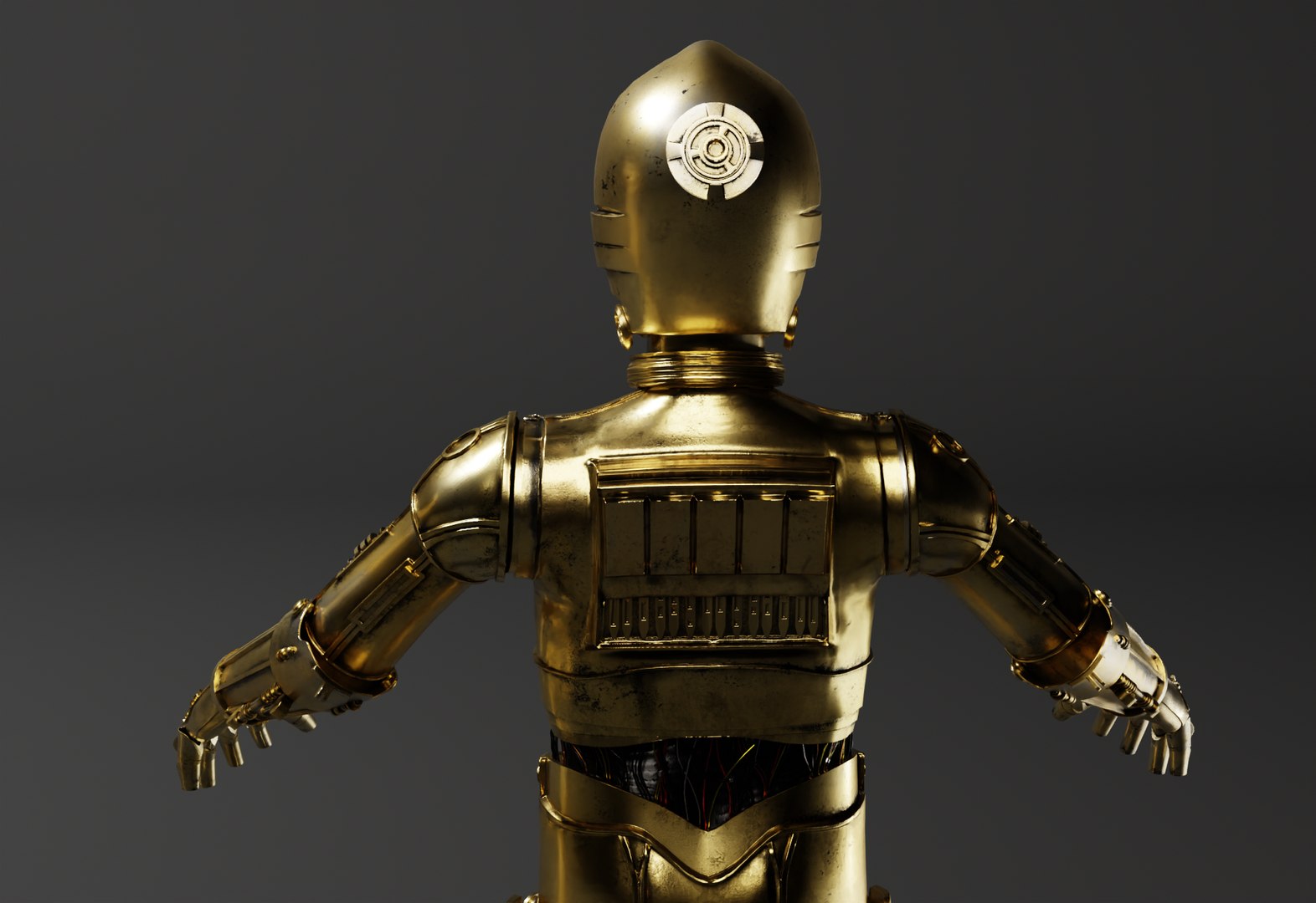 C-3PO Star Wars Character 3D Model - TurboSquid 2144747