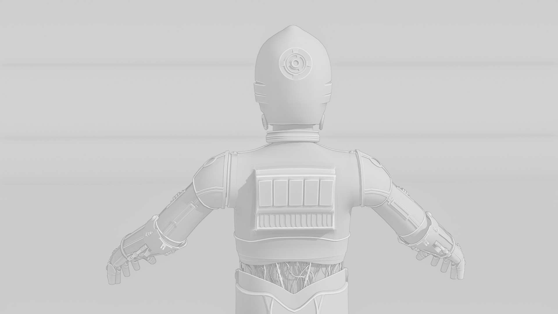 C-3PO Star Wars Character 3D Model - TurboSquid 2144747
