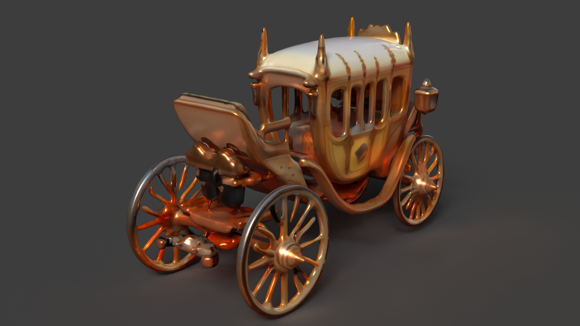 Chinese Ancient Carriage Figure 3D Model - TurboSquid 2314832