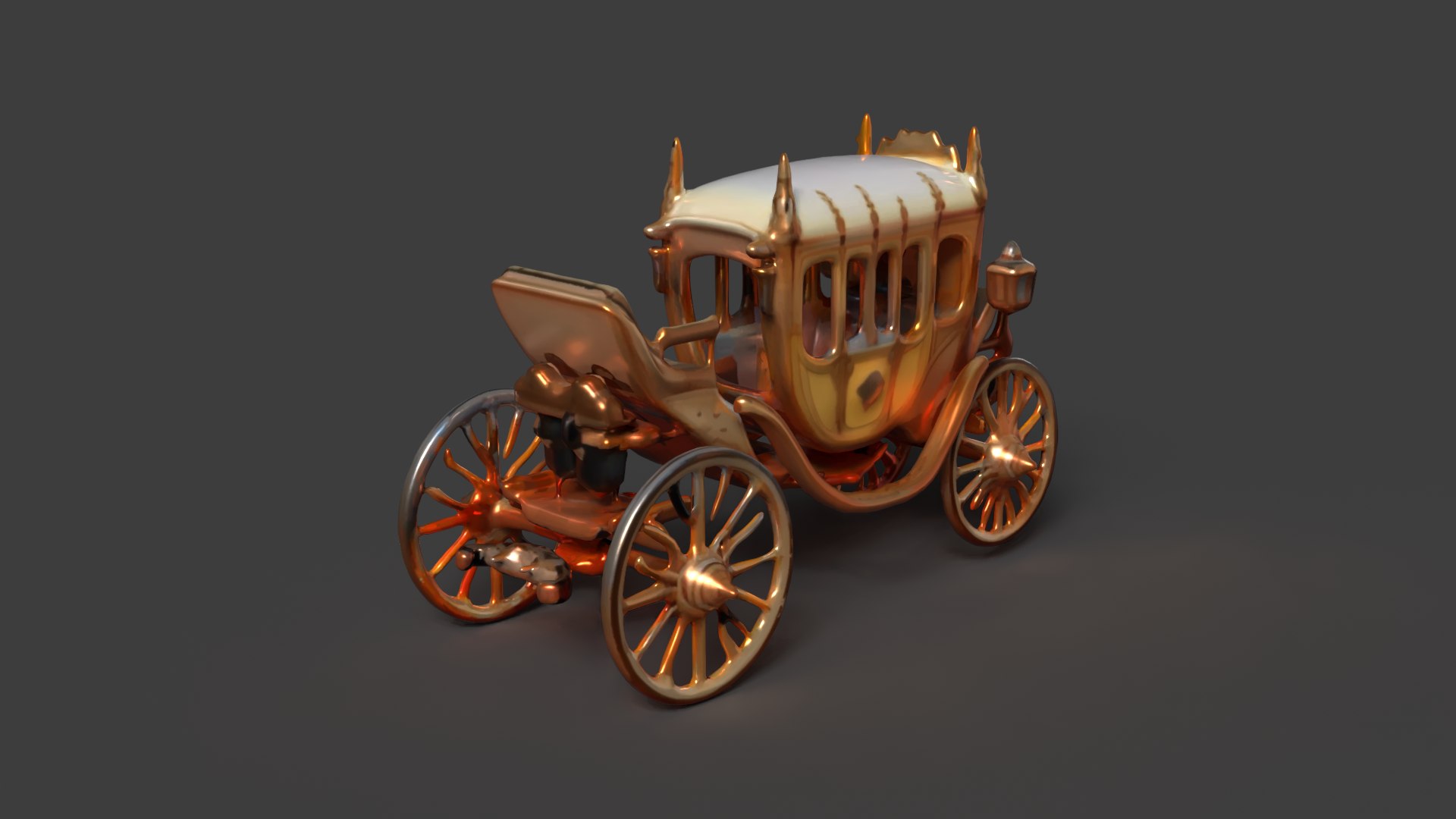 Chinese Ancient Carriage Figure 3D Model - TurboSquid 2314832