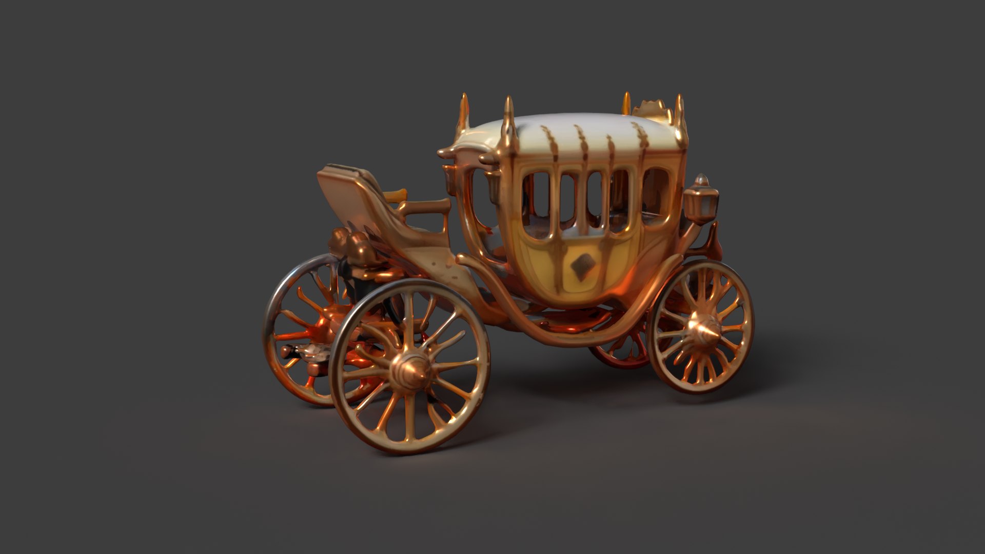 Chinese Ancient Carriage Figure 3D Model - TurboSquid 2314832