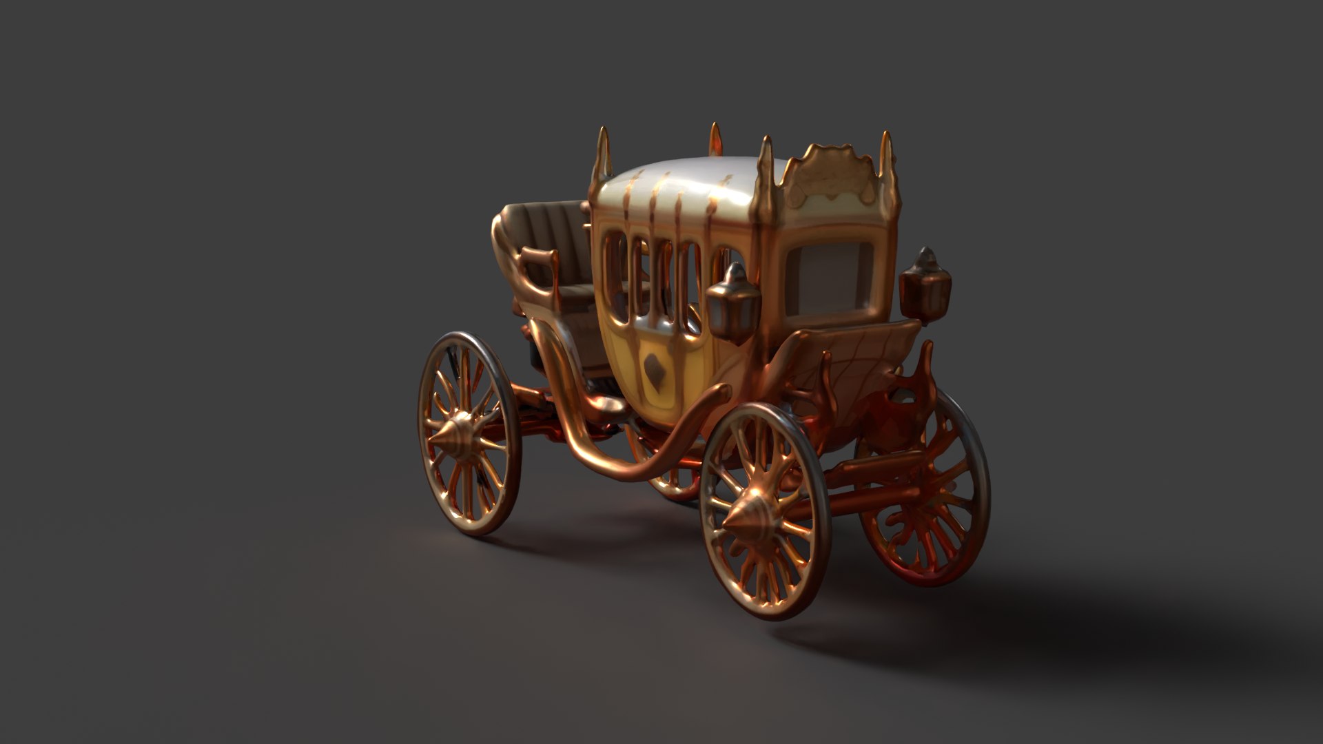 Chinese Ancient Carriage Figure 3D Model - TurboSquid 2314832