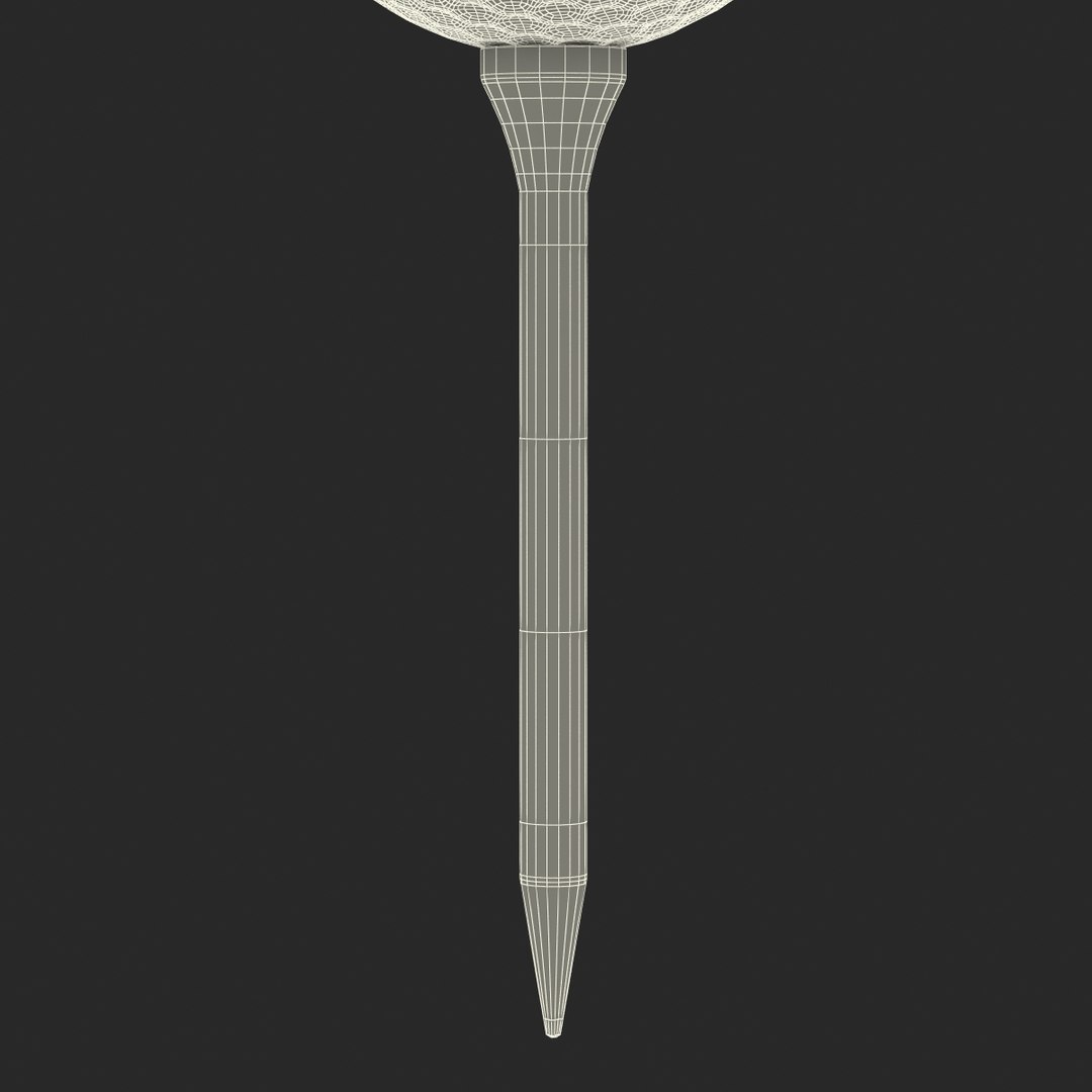 3d Model Golf Ball Tee Green