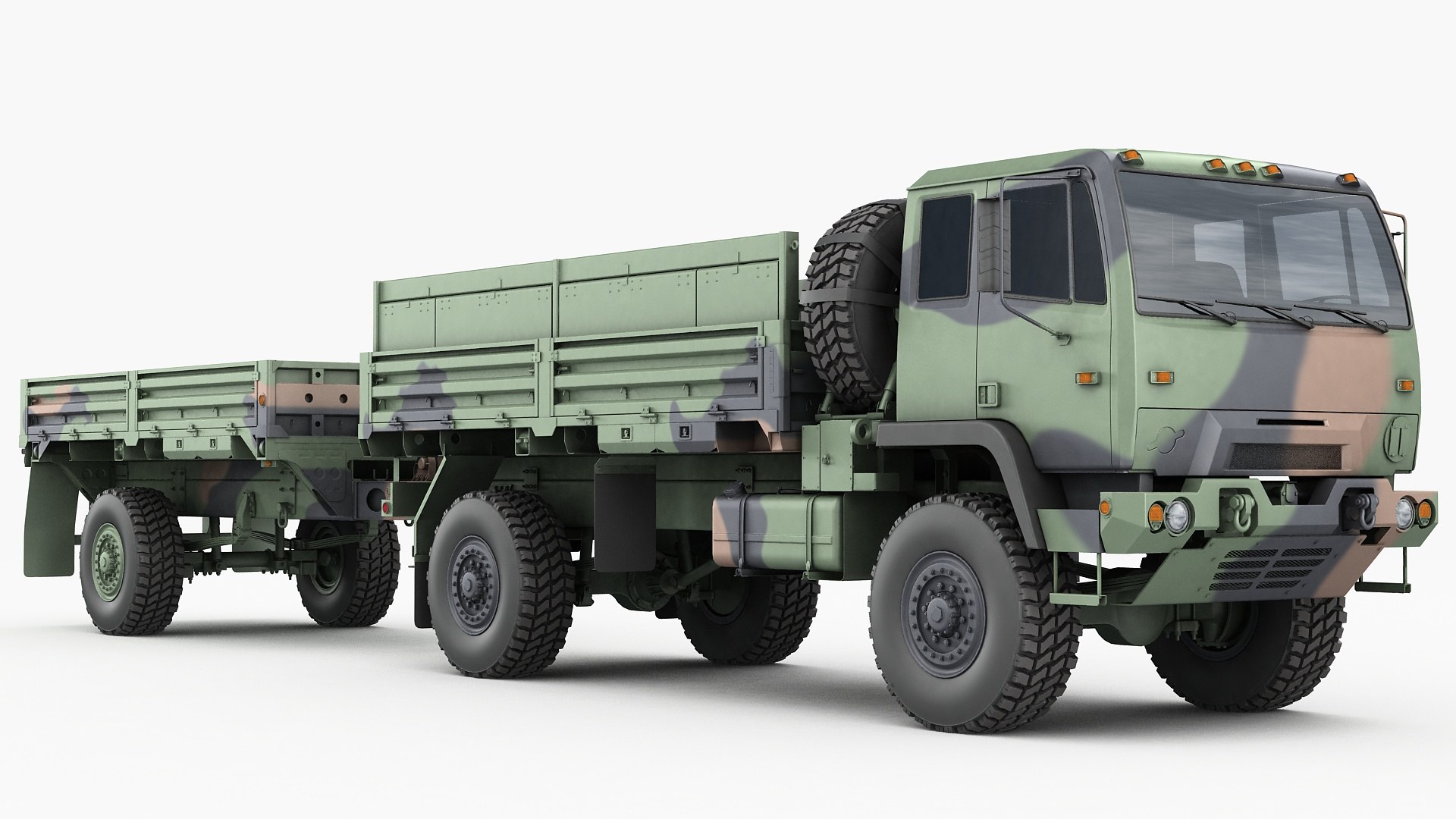 3D M1078 M1082 Trailer Lmtv Model - TurboSquid 1550775