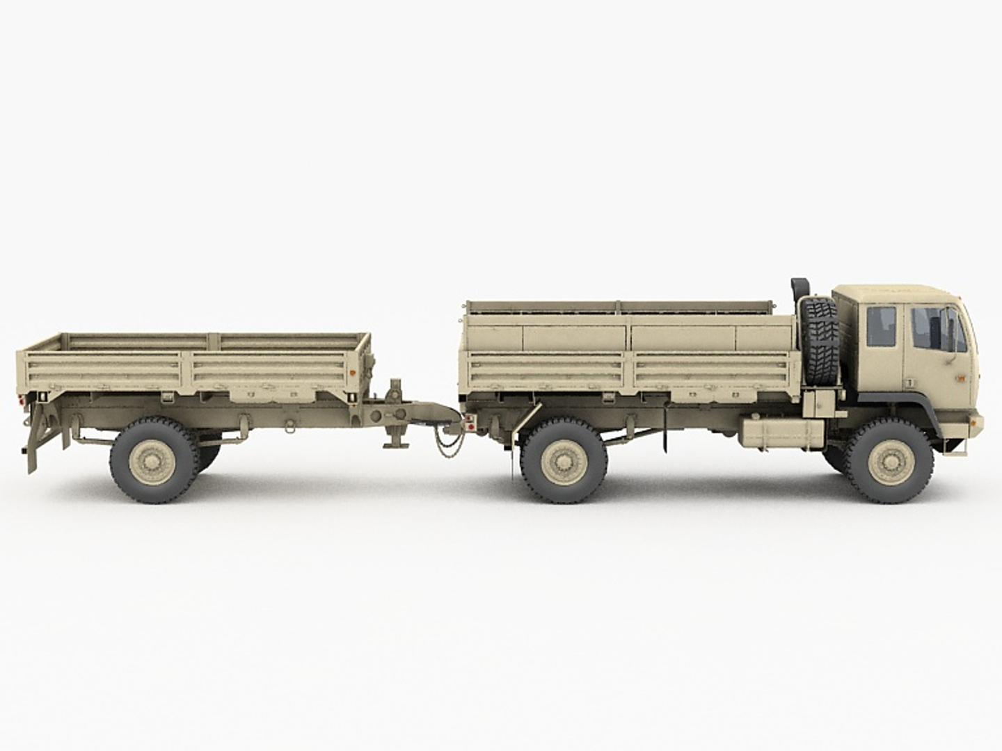 3D M1078 M1082 Trailer Lmtv Model - TurboSquid 1550775