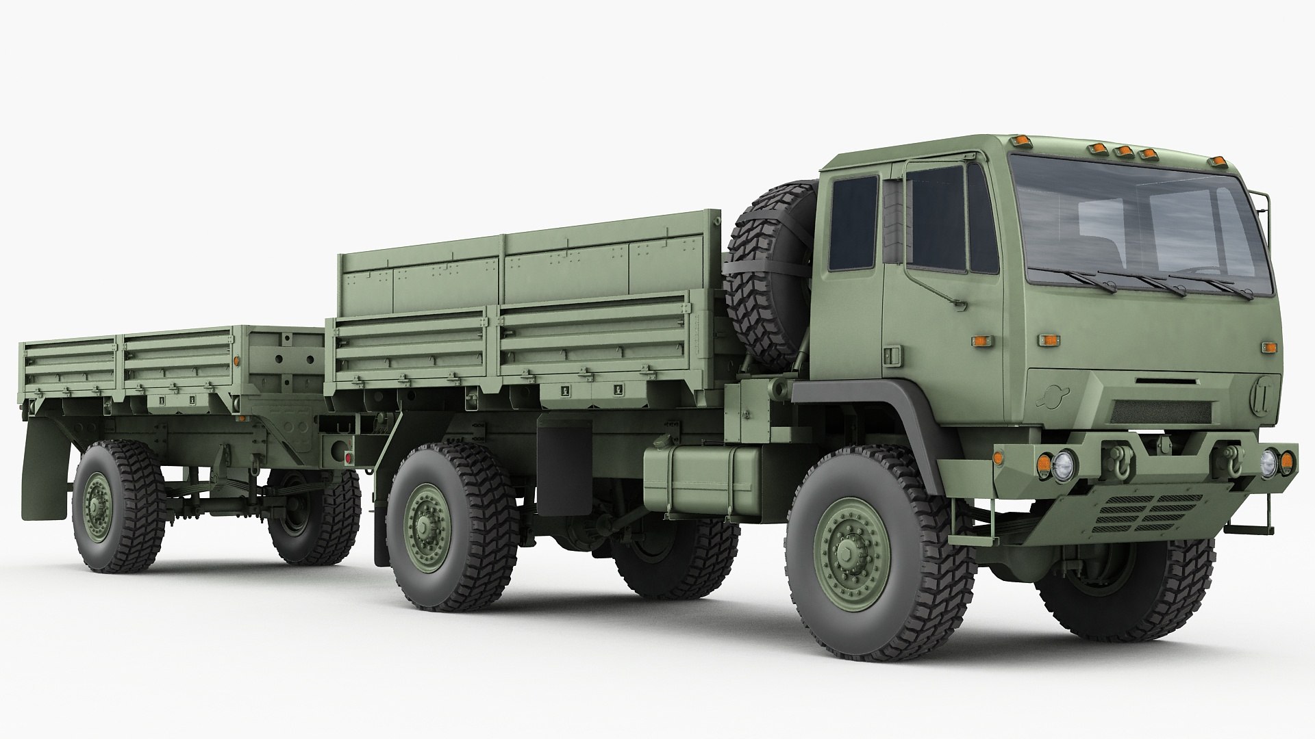 3D M1078 M1082 Trailer Lmtv Model - TurboSquid 1550775