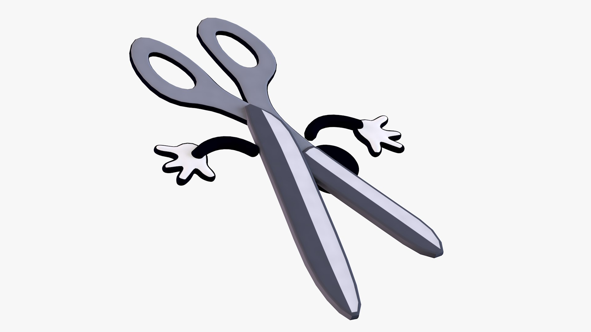 Scissors Character 3D - TurboSquid 1965481