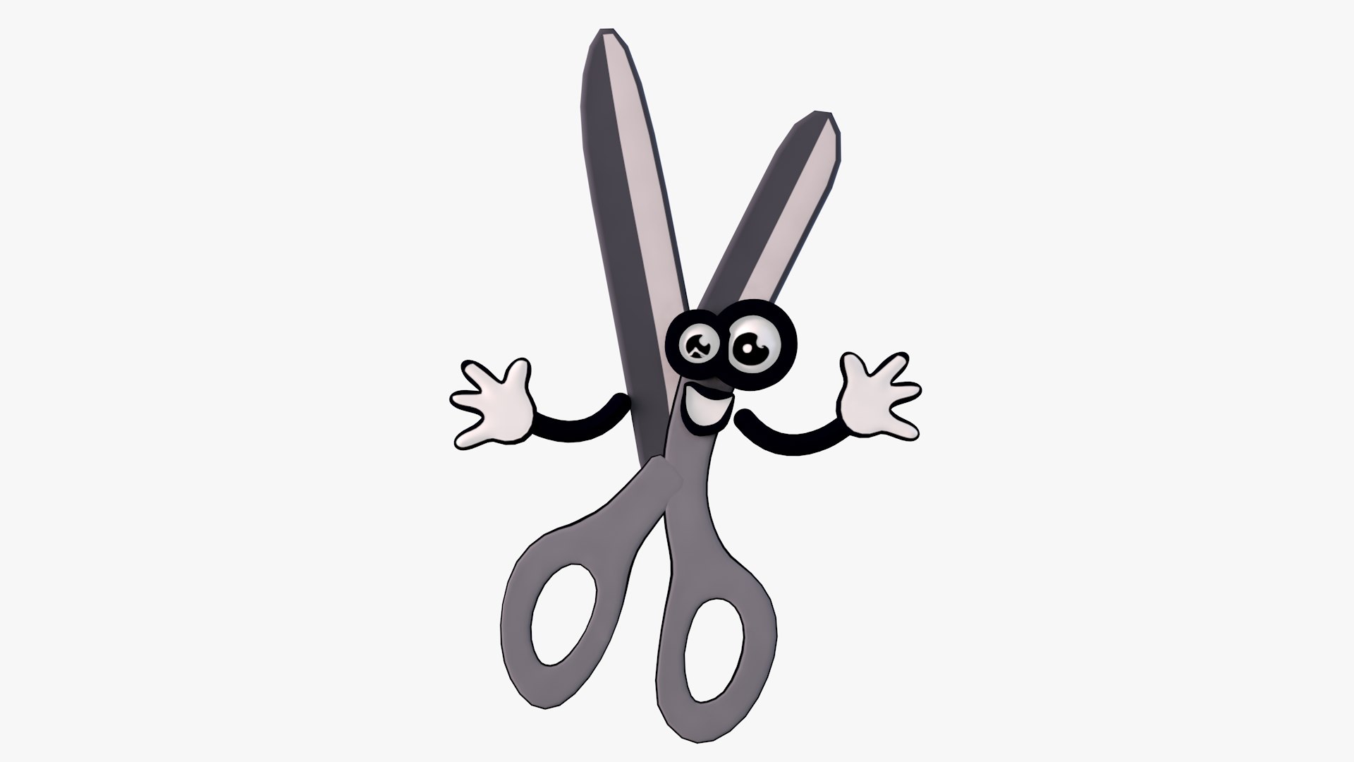 Scissors Character 3D - TurboSquid 1965481