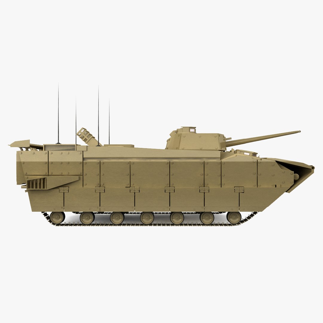 3d Model Expeditionary Fighting Vehicle Efv