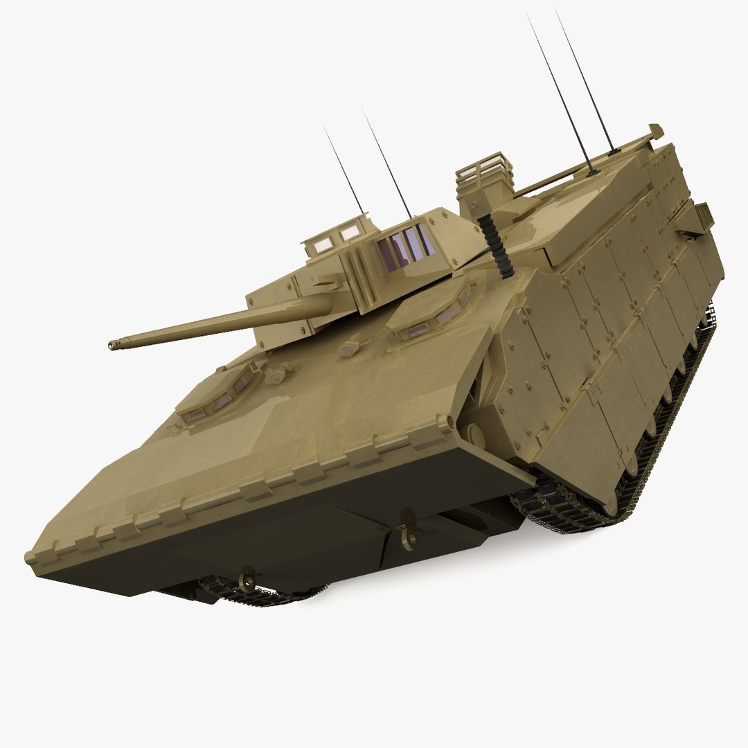 3d Model Expeditionary Fighting Vehicle Efv
